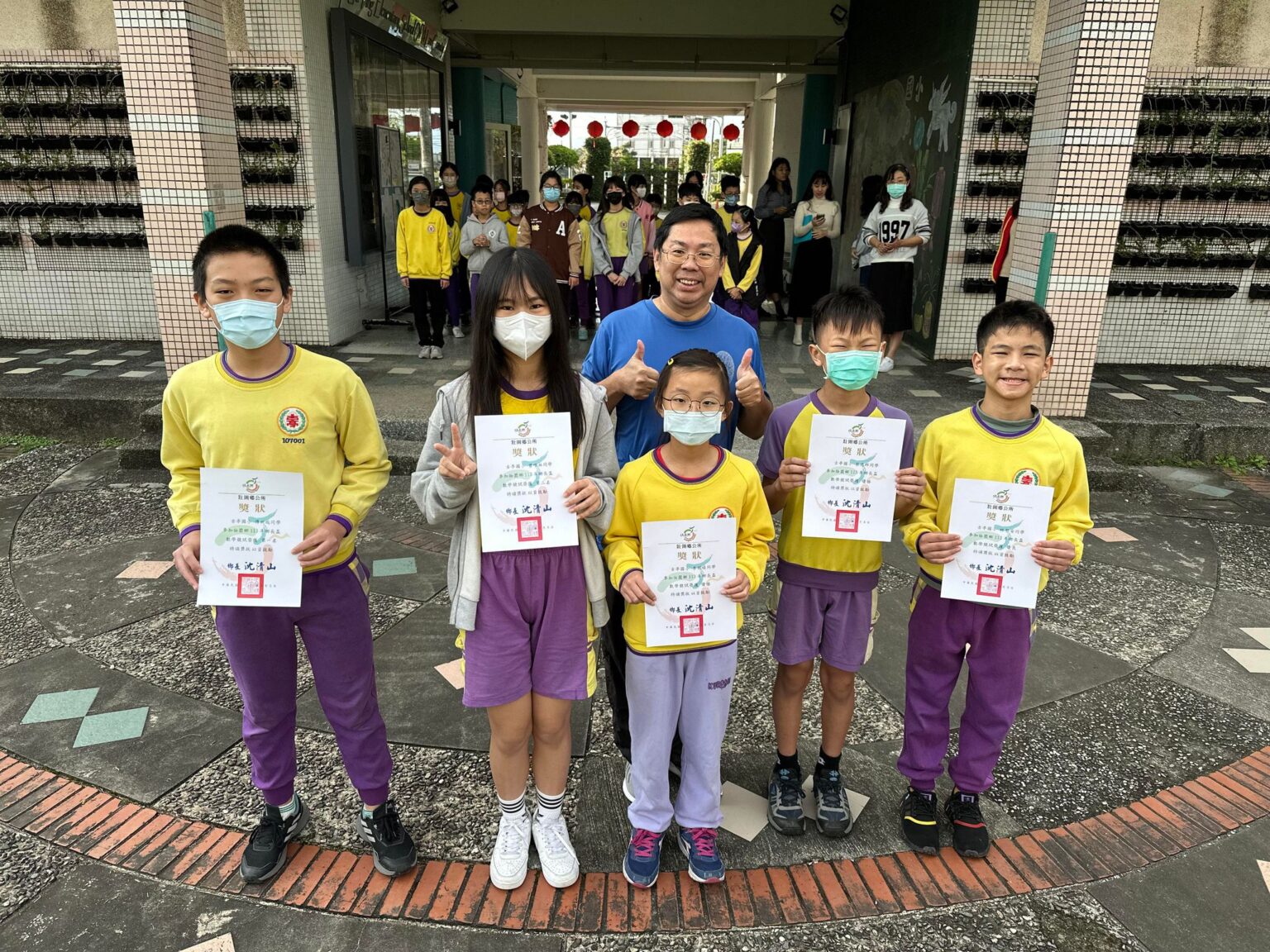 112學年度第1學期第20週學生朝會頒獎